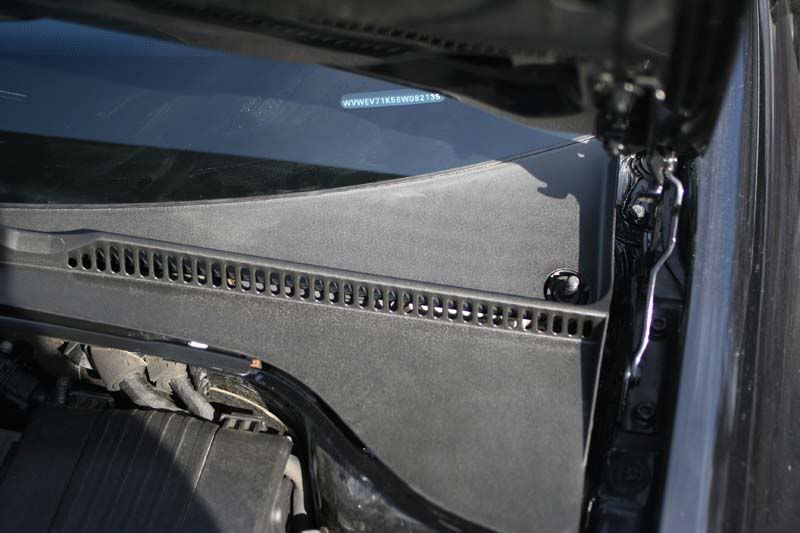 Plenum Chamber Cover DIY - Removal and install | VW Vortex - Volkswagen Forum