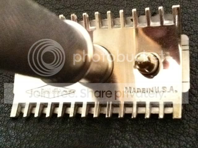 Tradere Handle / Gillette OLD Type Whisker Whacker | TheShaveDen