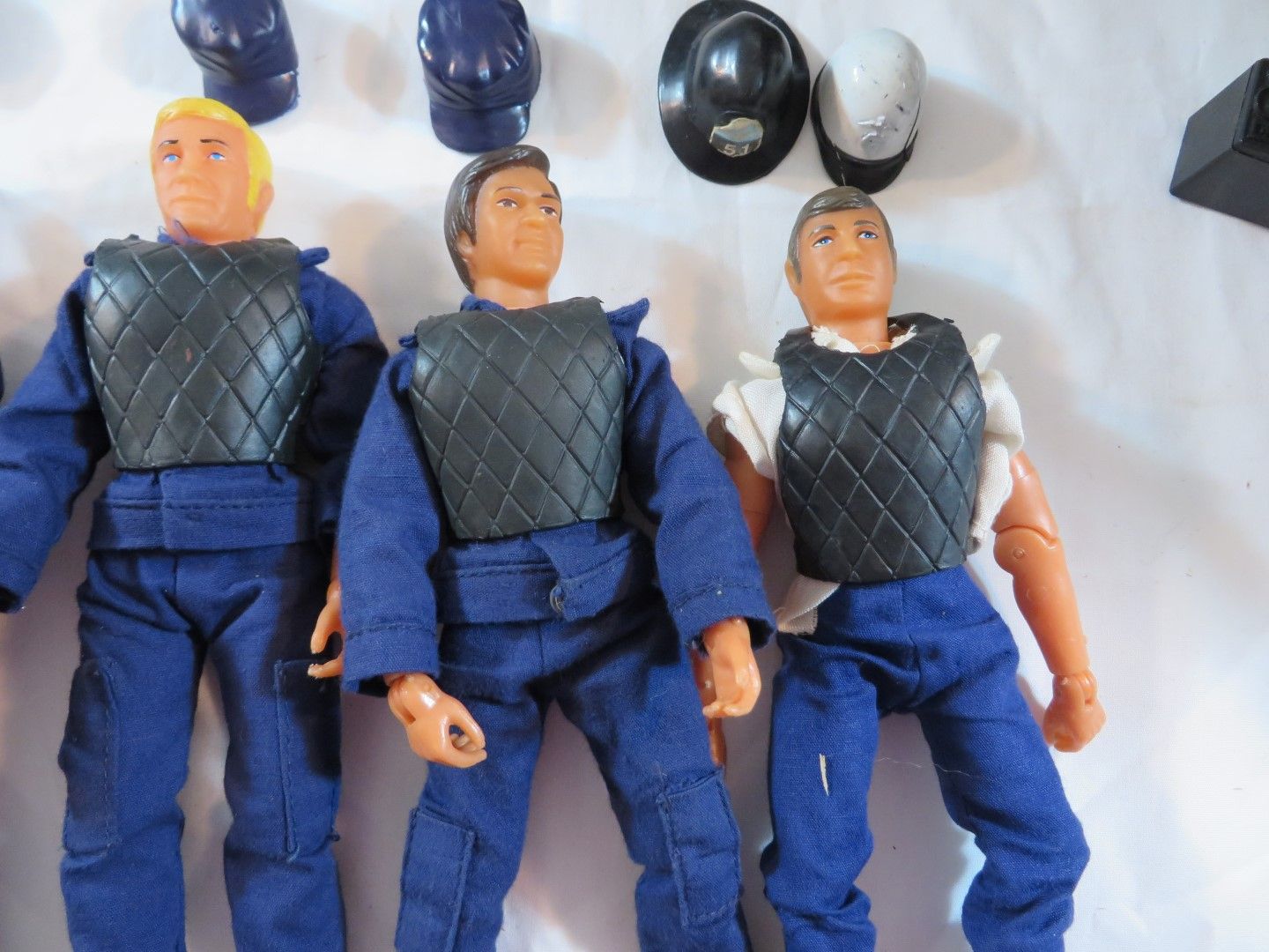 SWAT S.W.A.T. Team Van 7 Action Figures 1970s Toy Lot LJN TV Show ...