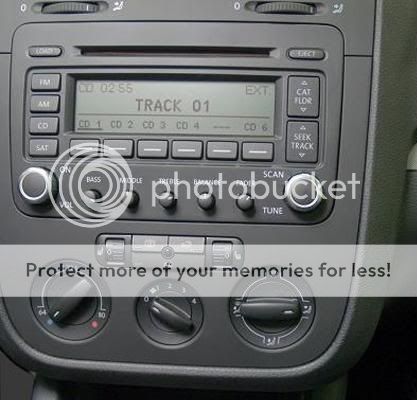 Easy swap from OEM NAV to stock VW radio? | VW Vortex - Volkswagen Forum