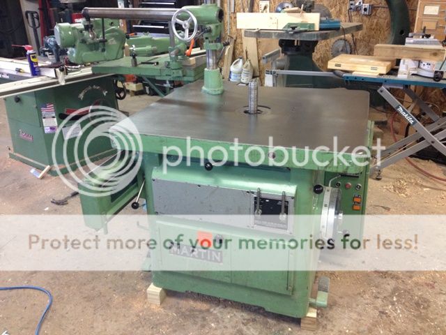 Martin T23 Shaper, couple questions - Old Woodworking Machines